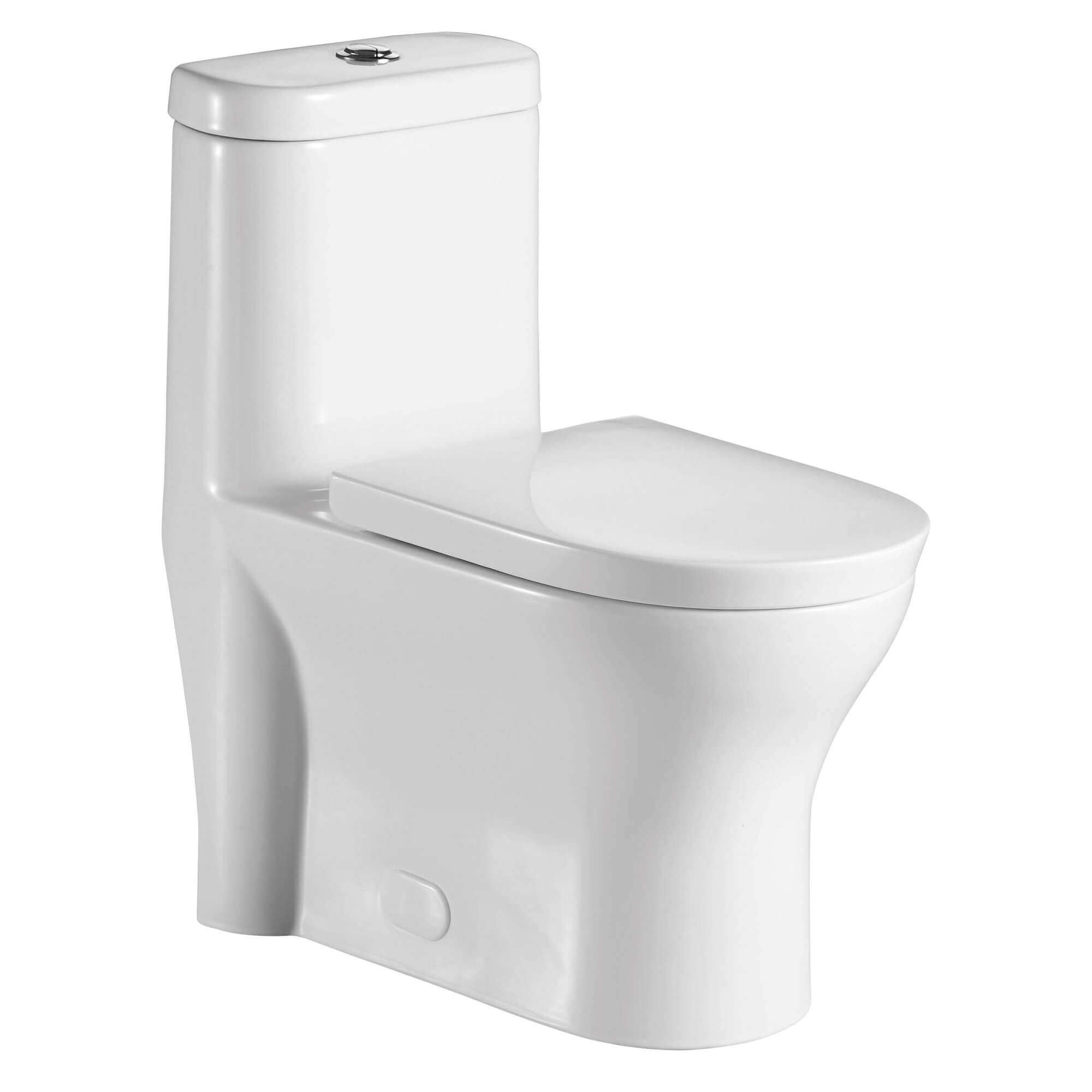 Fine Fixtures MOTB8W | Dual Flush Rounded One-Piece Toilet – GS Design ...