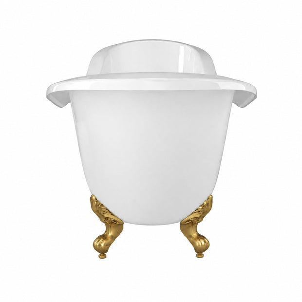 Maidstone Amandine II Acrylic Double Slipper Clawfoot Tub – GS Design ...