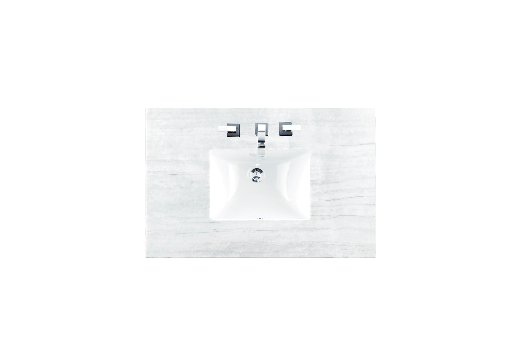 36" Single Top, 3 CM Arctic Fall Solid Surface w/ Sink – GS Design ...