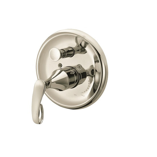 Dawn Diverter valve trim with lever handle for pressure-balancing valve ...