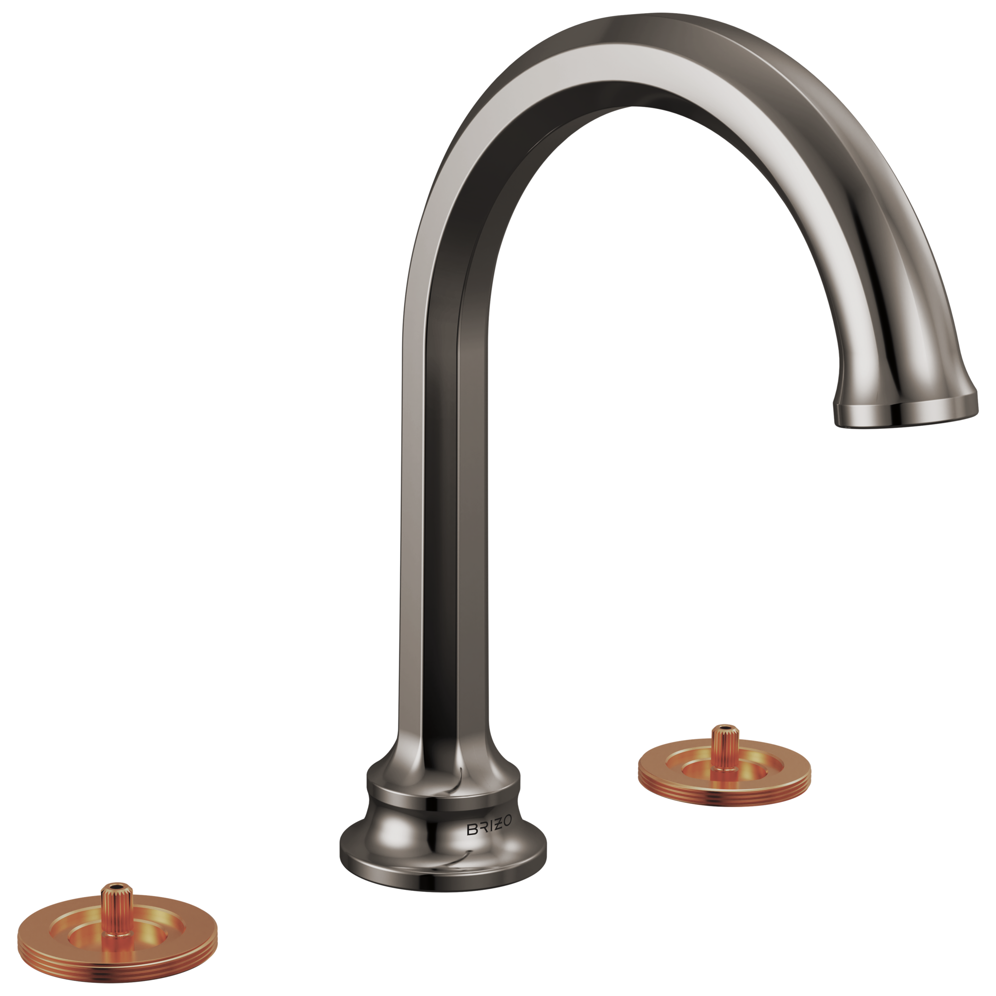 Brizo Beauclere™ Widespread Lavatory Faucet with Arc Spout - Less ...