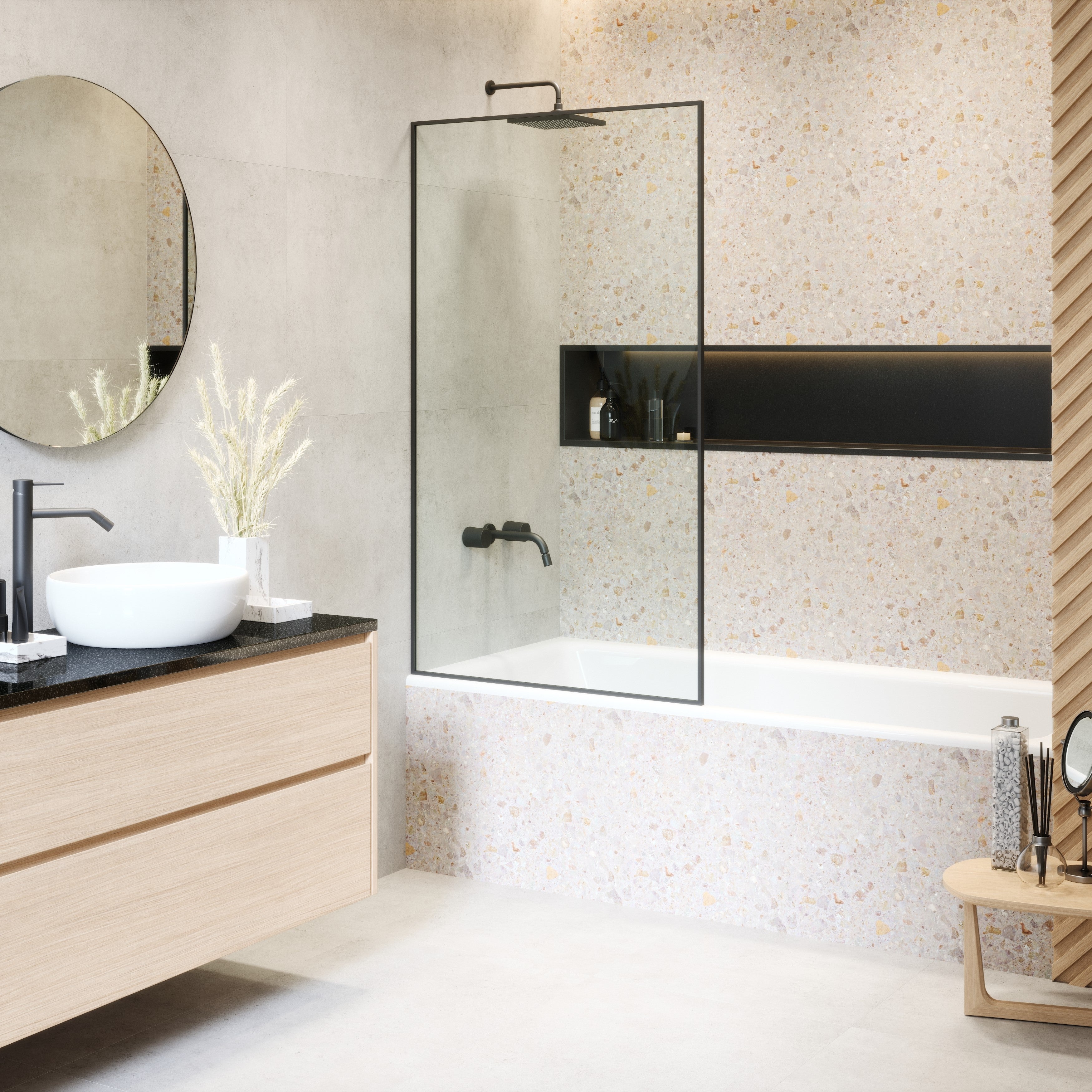 Fine Fixtures SDF & TDF | Frameless Glass Tub Doors – Modern Bath – GS ...