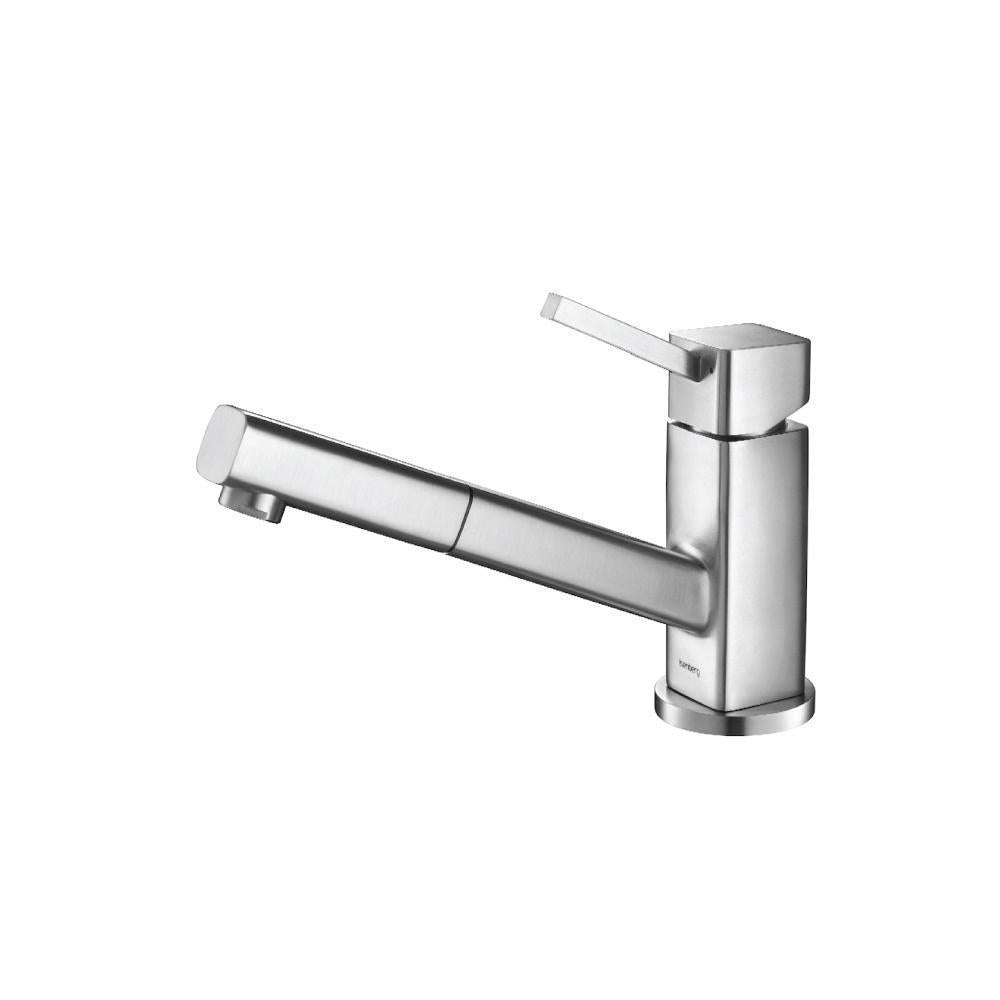 Flusso K.1000 Smallie - Stainless Steel Kitchen Faucet With Pull Out ...