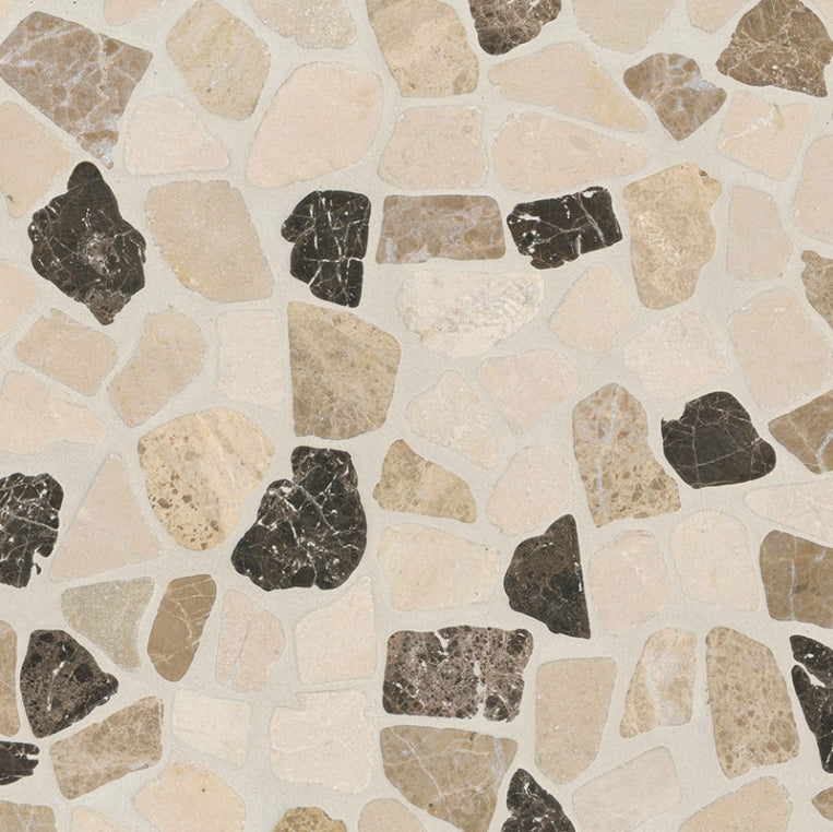 Mix Marble Pebbles Tumbled Tile – GS Design Center LLC