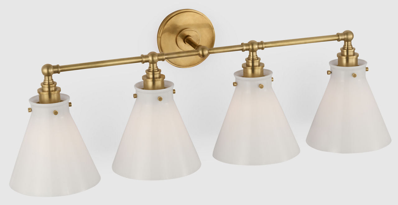 Parkington 32" Four Light Bath Bar – GS Design Center LLC
