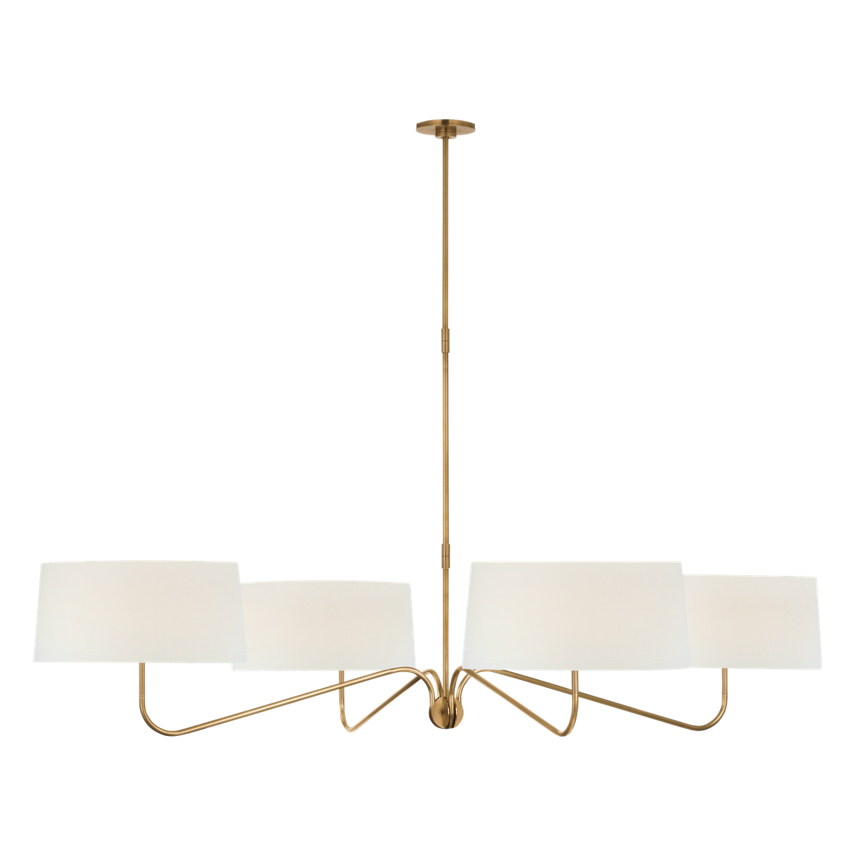 Canto Grande Four Arm Chandelier – GS Design Center LLC
