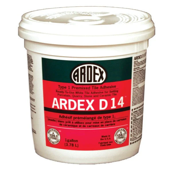 Ardex D 14 Mastic Type 1 Premixed Tile Adhesive – GS Design Center LLC