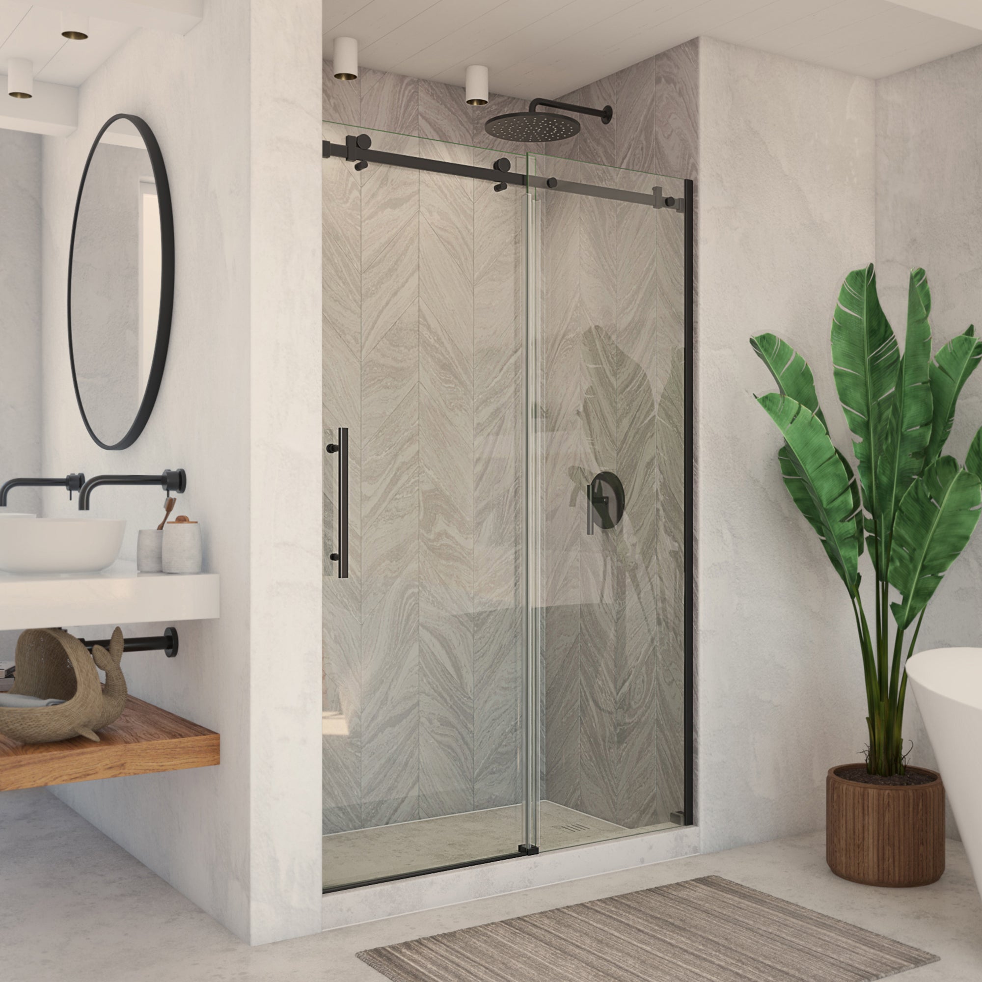DreamLine Enigma Air 44-48" W Shower Door SHDR-64487610 – GS Design ...