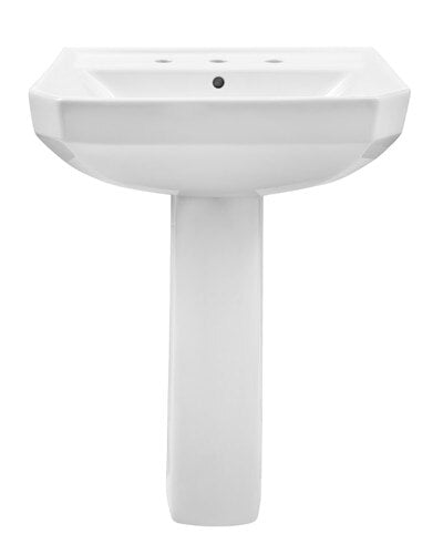 Viper® 8" Centers Standard Pedestal Bathroom Sink – GS Design Center LLC