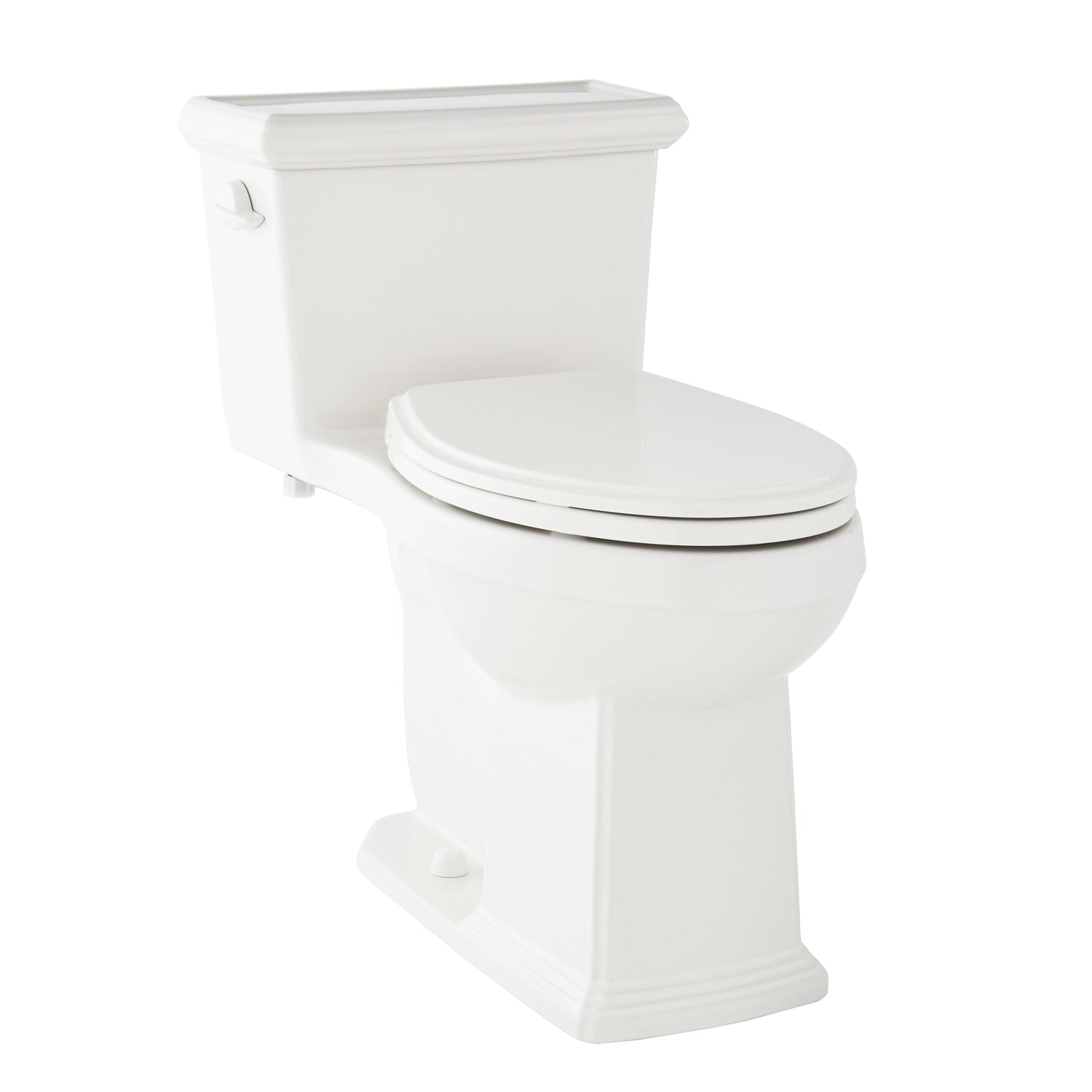 Gerber Logan Square One-Piece Toilet – G0021020 | 1.28 GPF ErgoHeight ...
