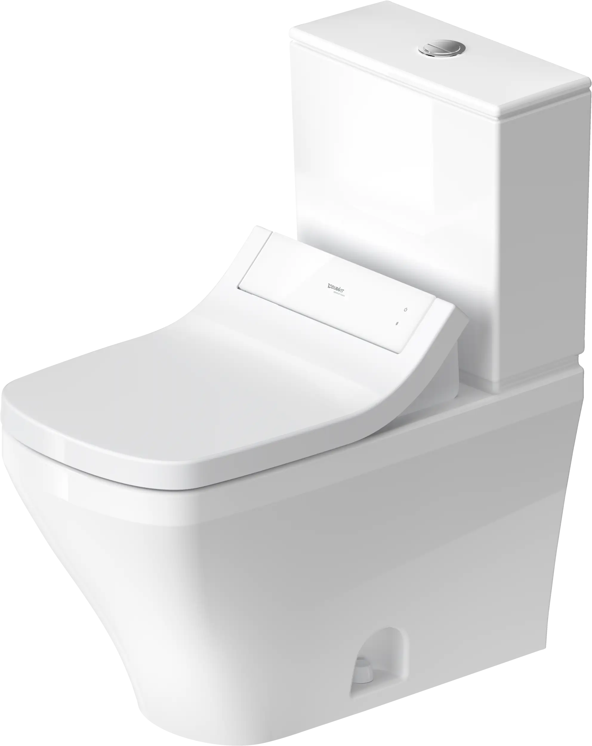Duravit DuraStyle 1.32/0.92 GPF Dual Flush Elongated Toilet Bowl in ...